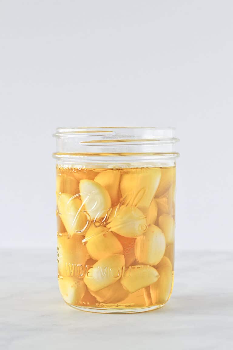 How To Preserve Garlic - Finished with Salt