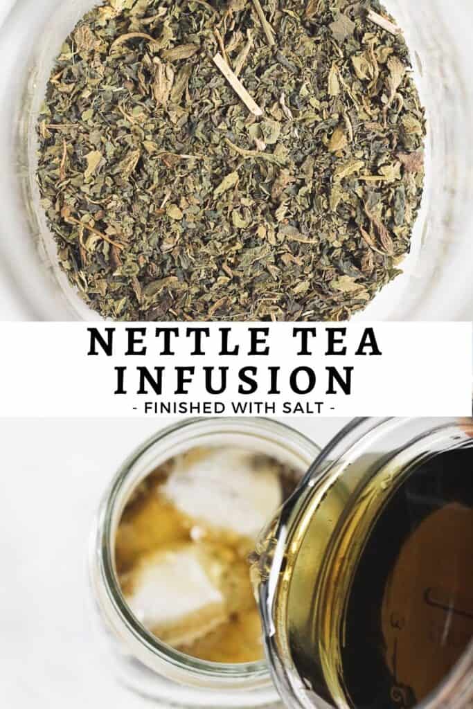 Nettle Infusion - Finished with Salt