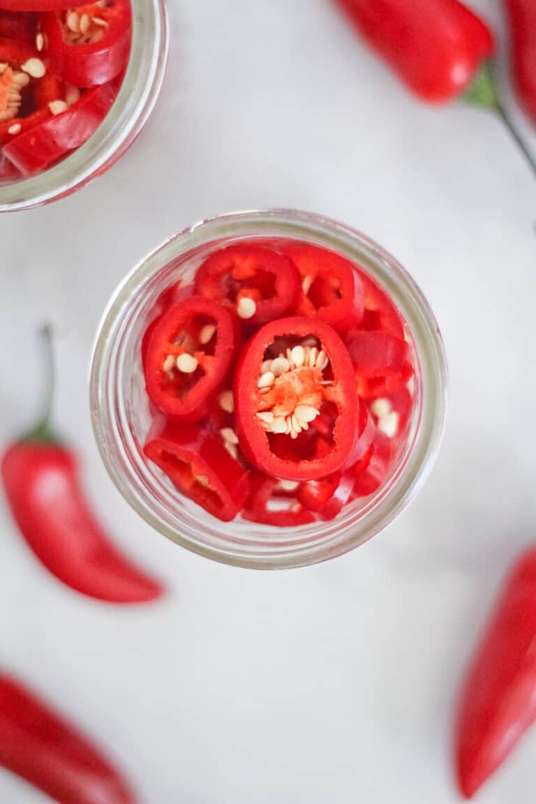 How To Preserve Chillies - Finished with Salt