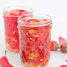 How To Preserve Chillies - Finished with Salt