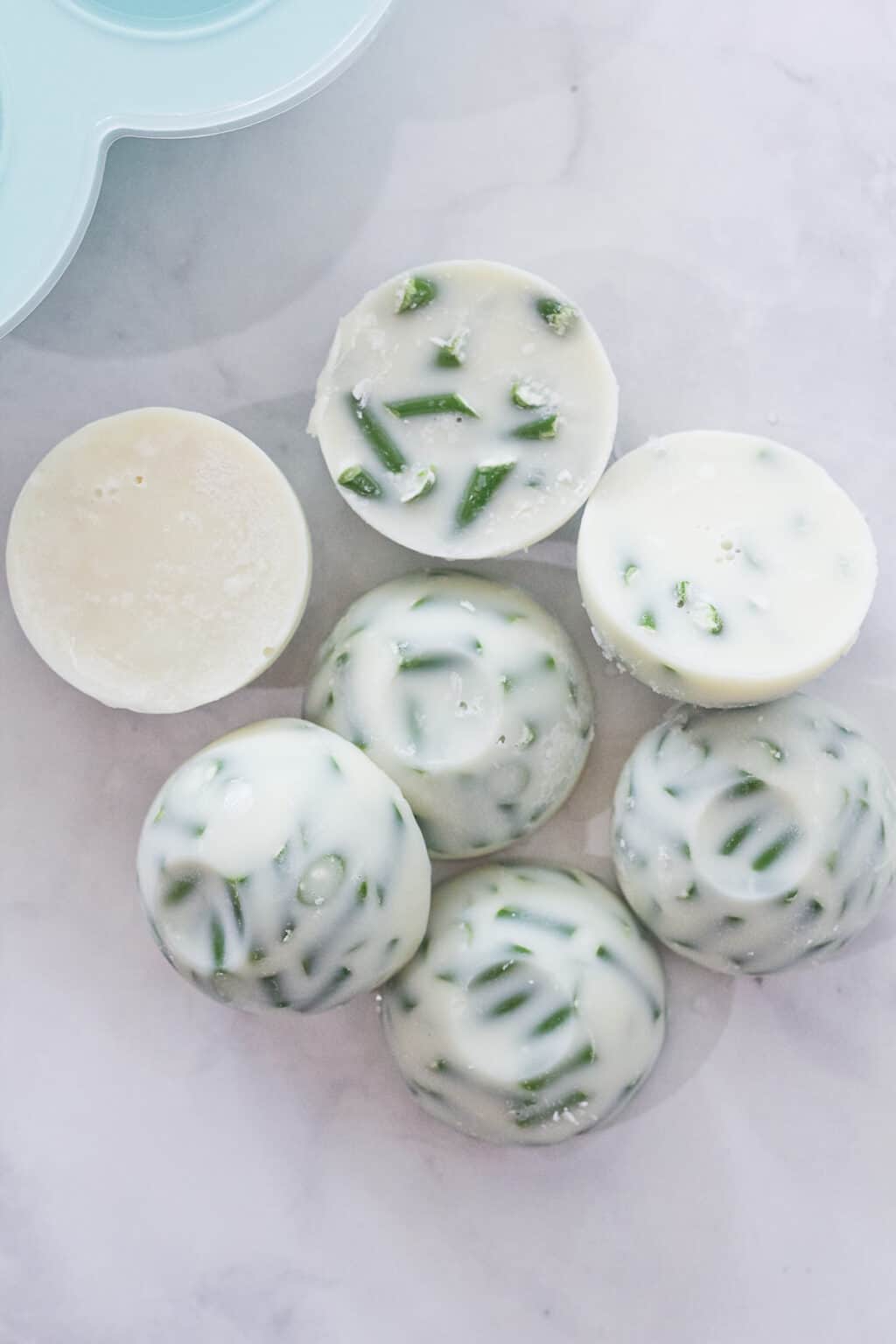 How To Store Garlic Scapes - Finished with Salt